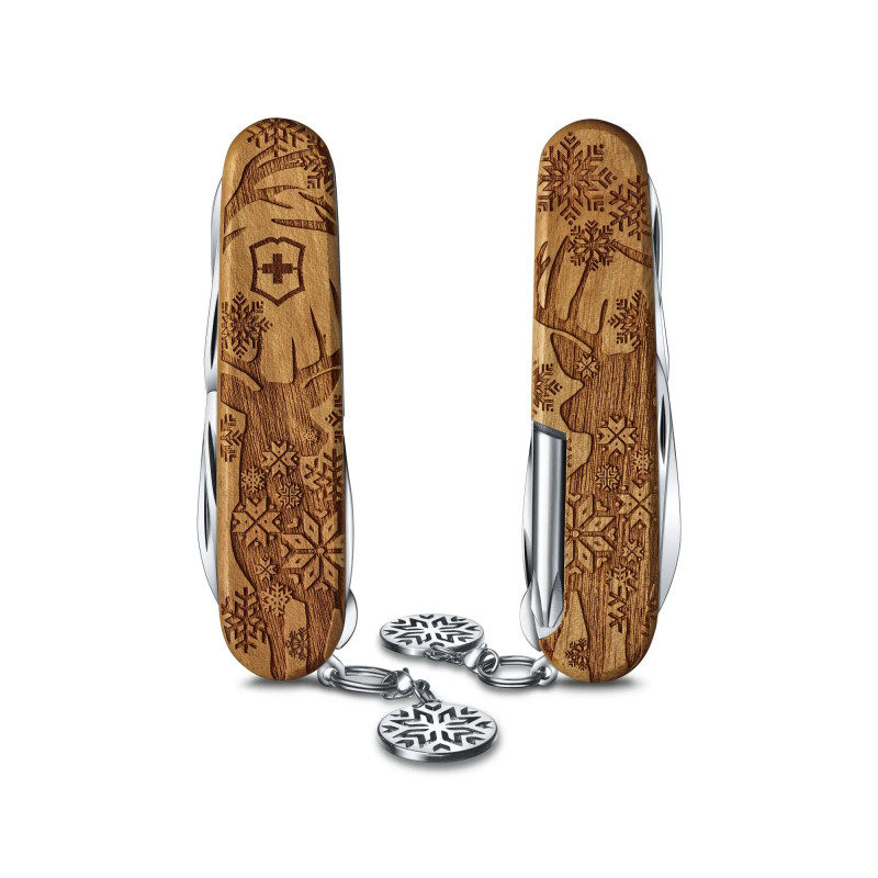 Victorinox Super Tinker Wood Winter Magic 2022 | Leopard